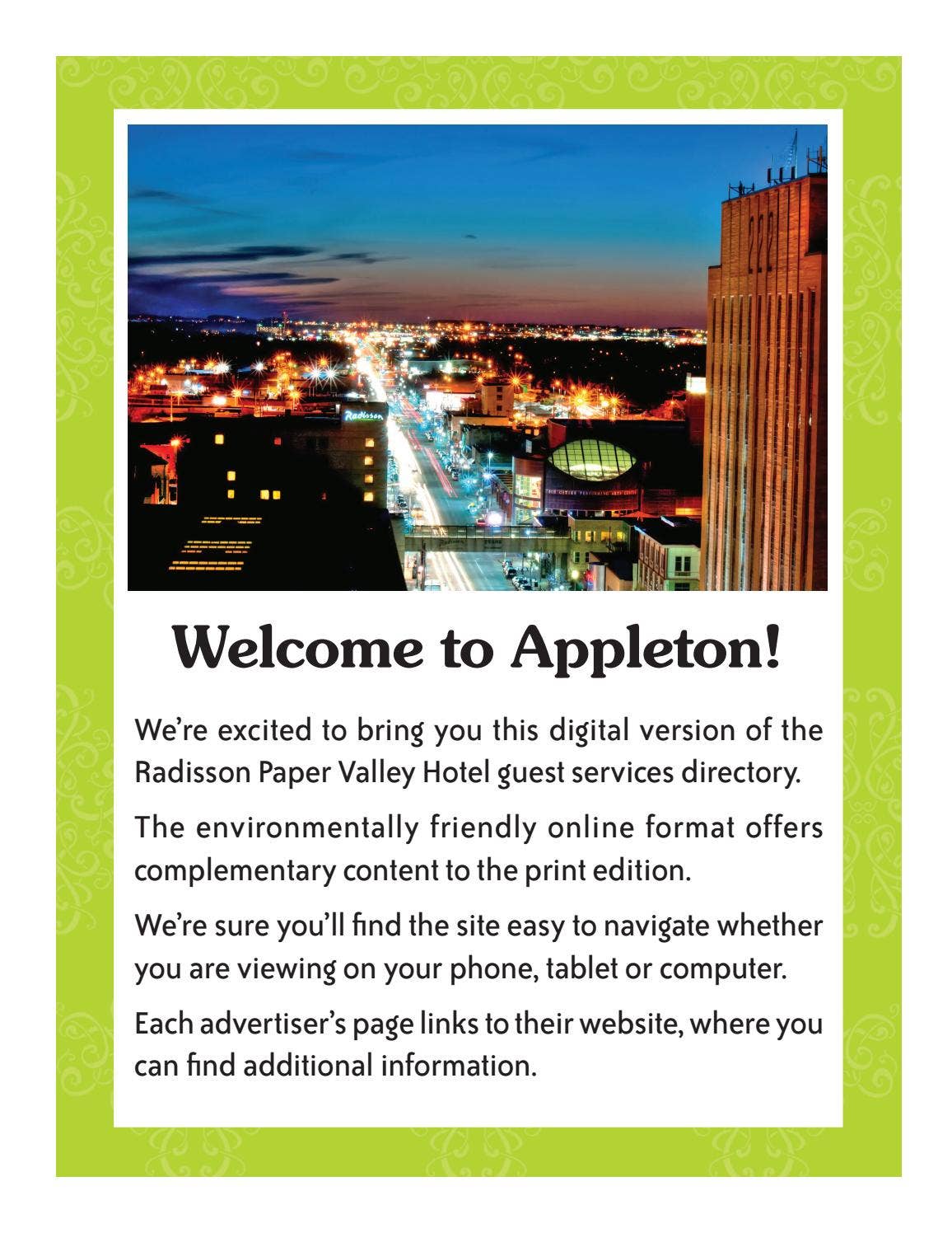 Radisson Paper Valley Hotel - Appleton WI by Towns & Associates - Issuu