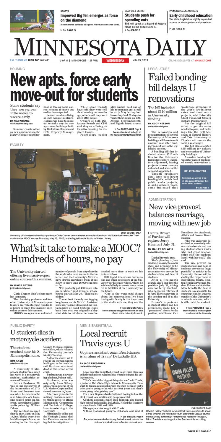 May 29, 2013 by The Minnesota Daily - Issuu