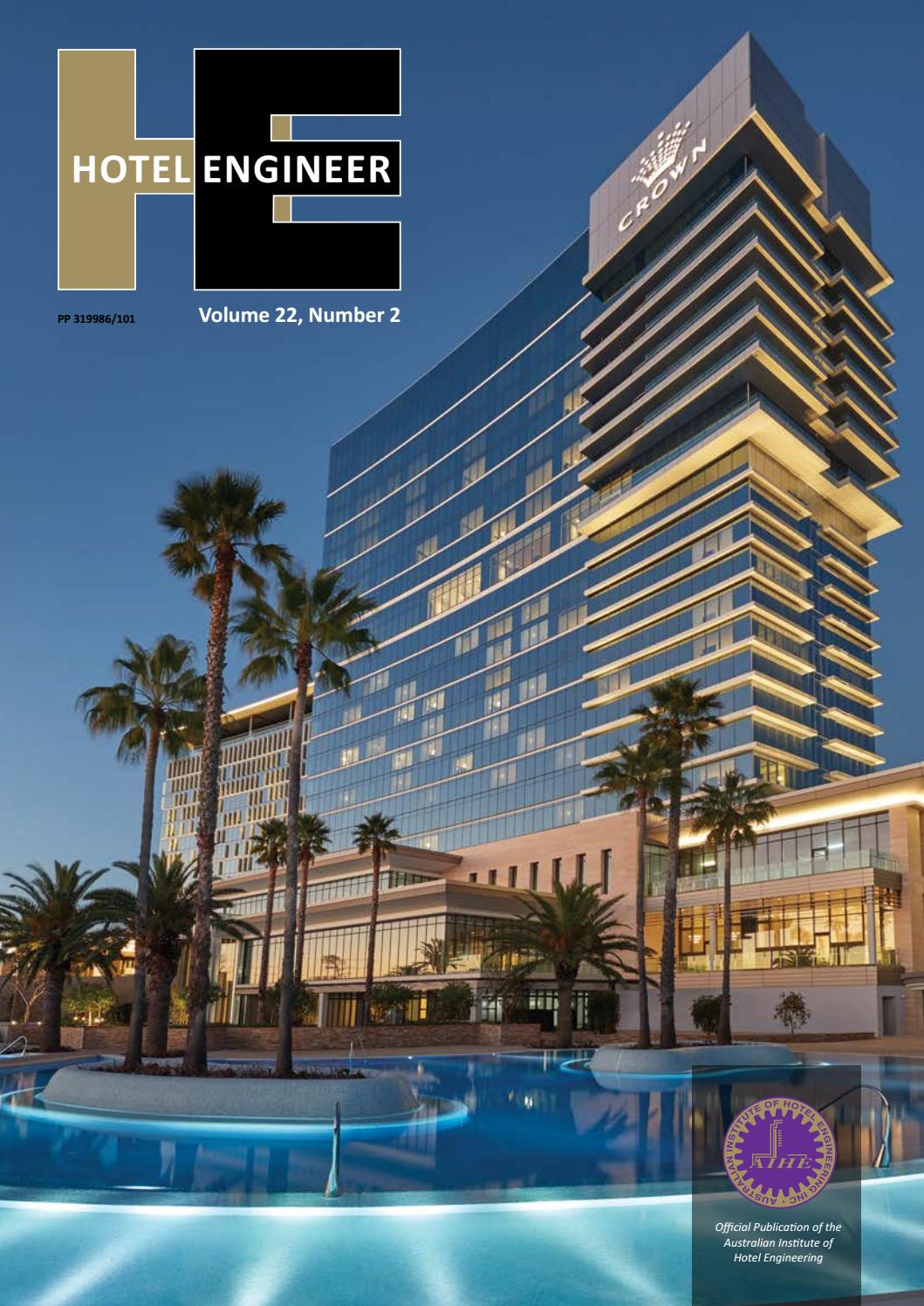 Hotel Engineer Volume 22 Numer 2 by Adbourne Publishing - Issuu