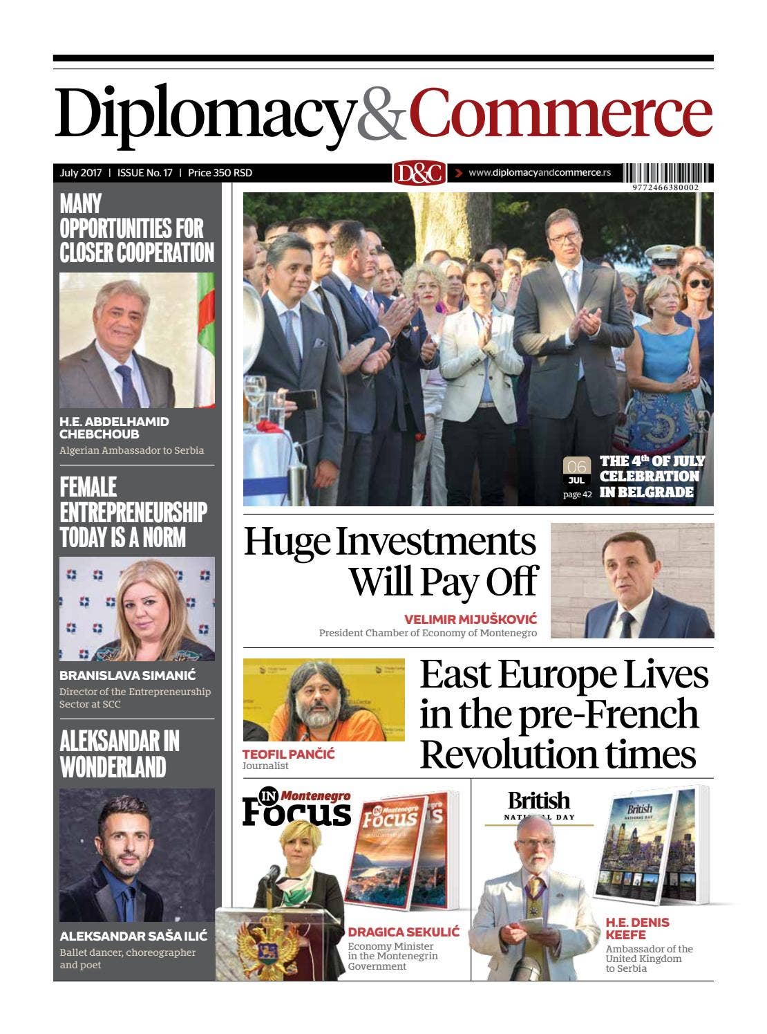 Diplomacy and Commerce 17 by Diplomacy&Commerce magazine - Issuu