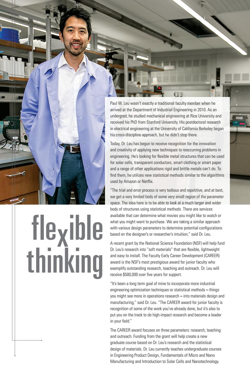 2016 Swanson School of Engineering Annual Report by PITT | SWANSON ...