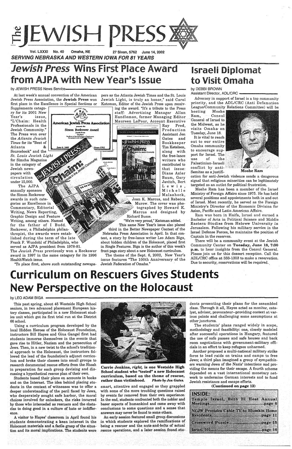 June 14, 2002 by Jewish Press - Issuu
