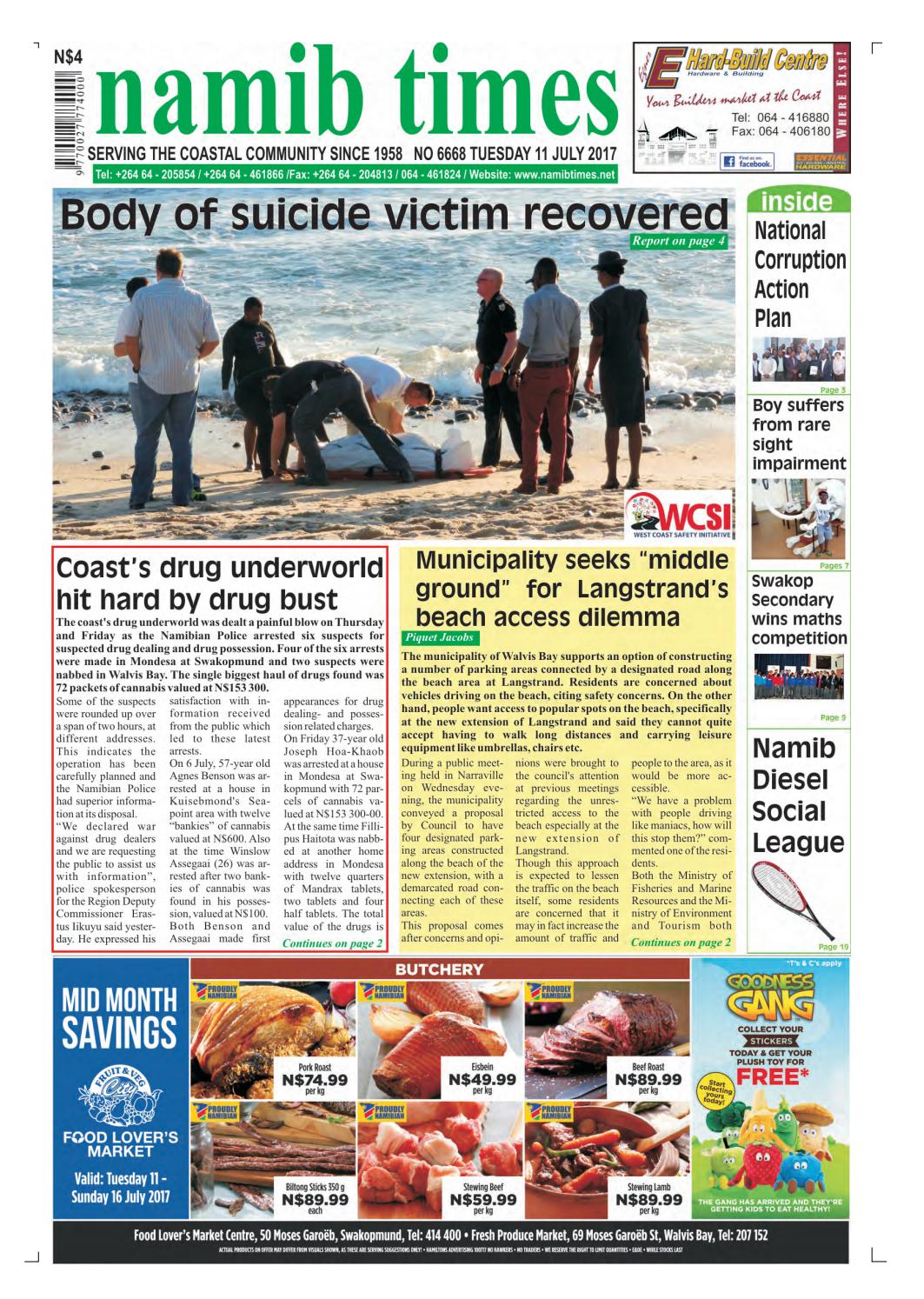 11 july namib times e edition by Namib Times Virtual - Issuu
