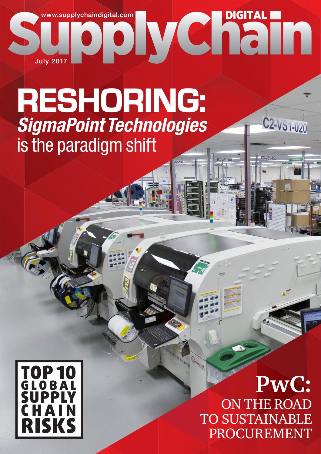 Supply Chain Digital magazine - July 2017 by Supply Chain Digital - Issuu