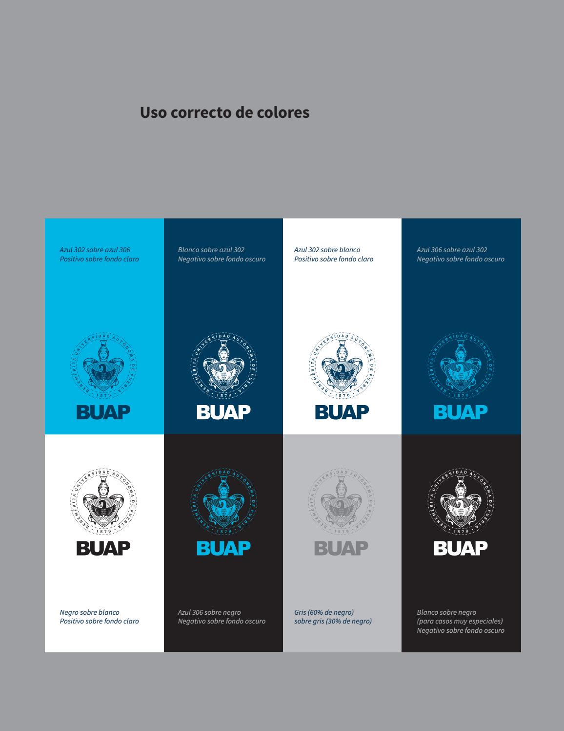 Manual identidad buap by FRISCIONE GERARK RABAGO - Issuu