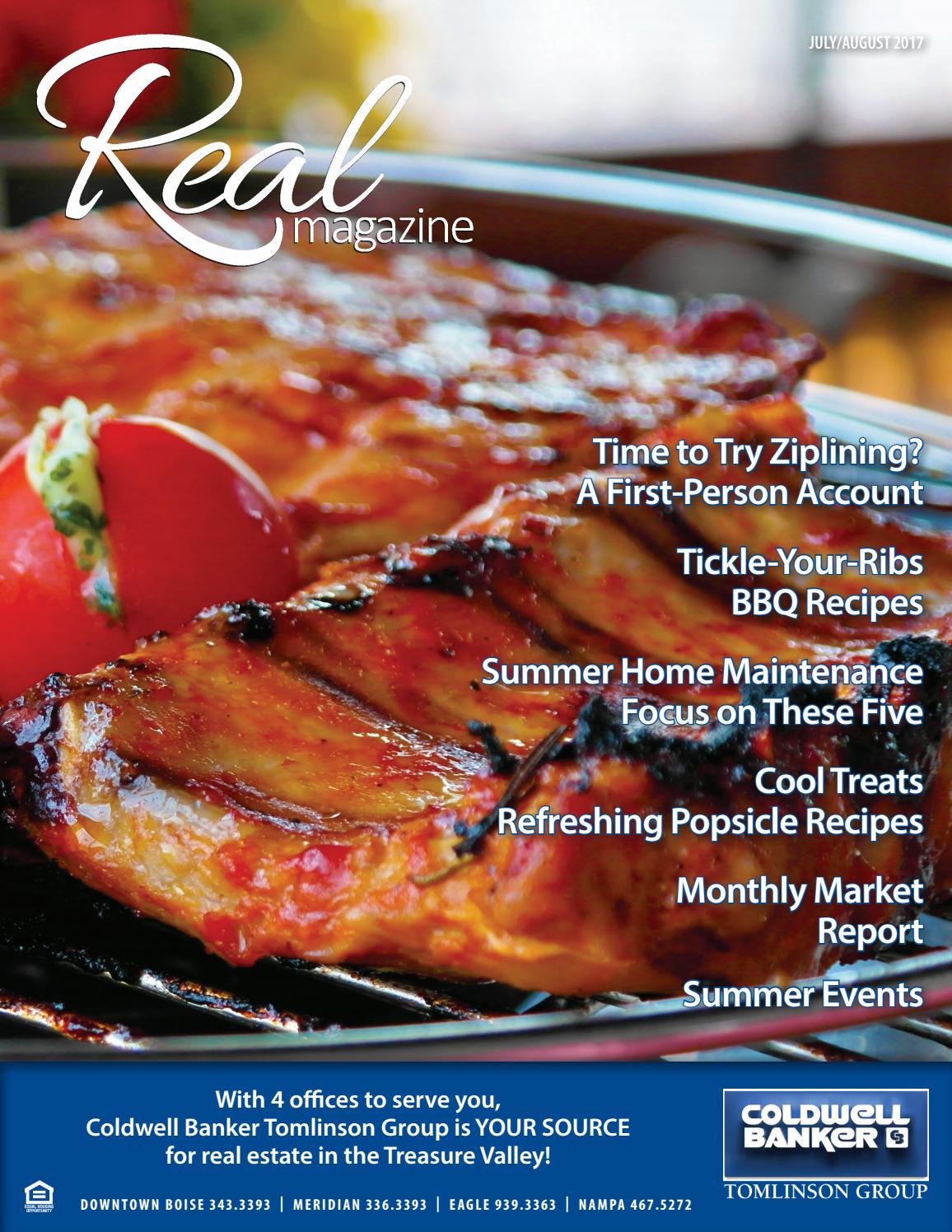 REAL Magazine, July-August, 2017 by Coldwell Banker Tomlinson - Issuu