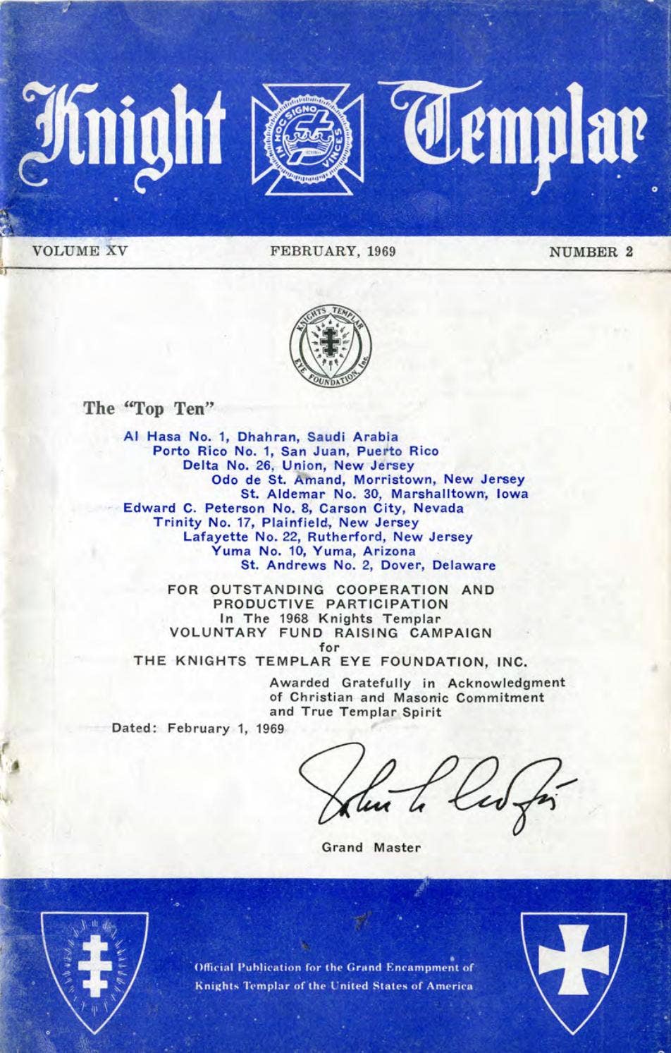 February 1969 Edition by knightstemplar - Issuu