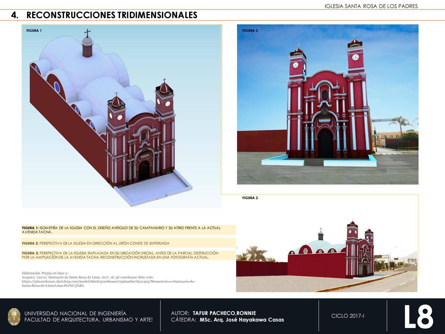 2017 - I - TAFUR PACHECO RONNIE F. by Arquitectura Peruana 2 - Issuu