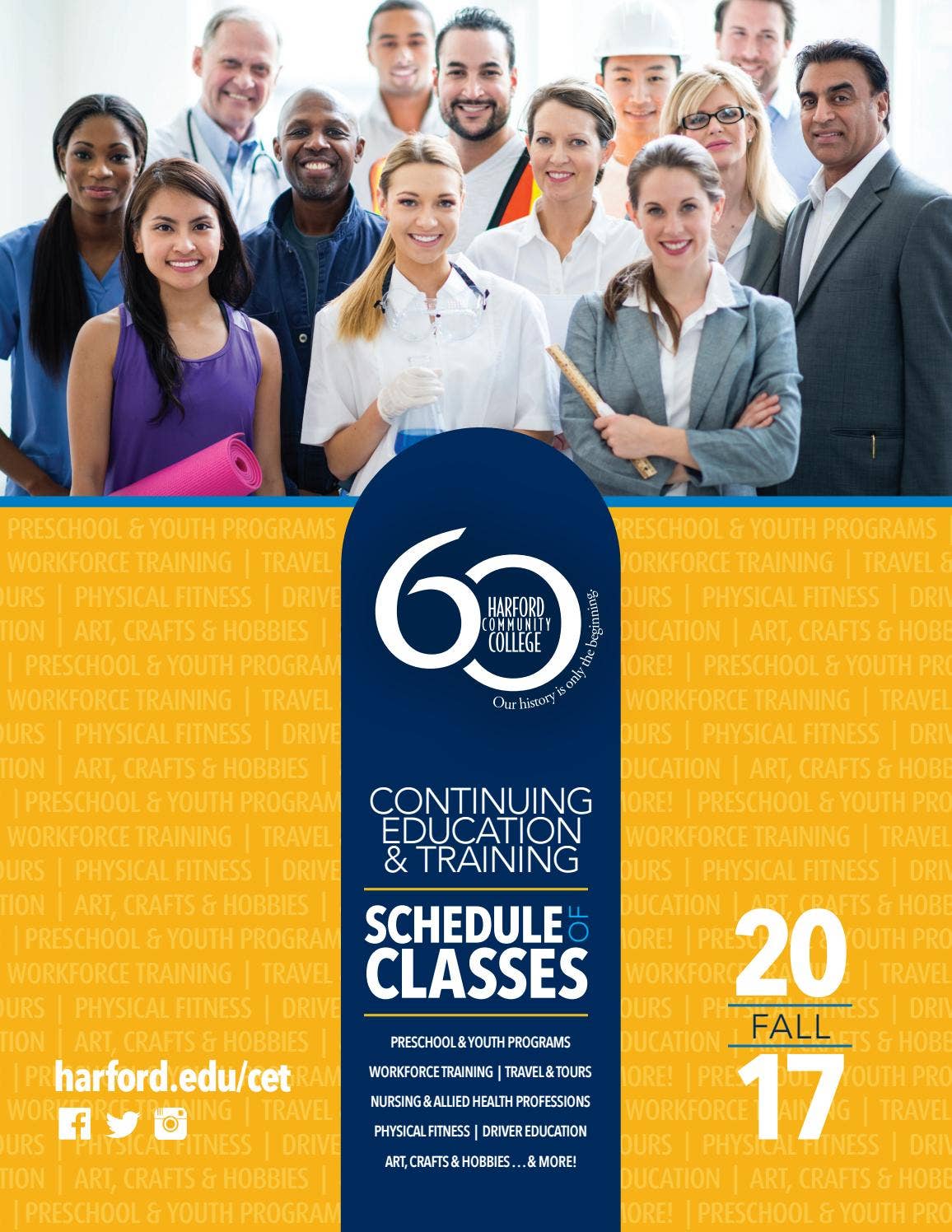 HCC CET Schedule of Classes - Fall 2017 by Harford Community College ...