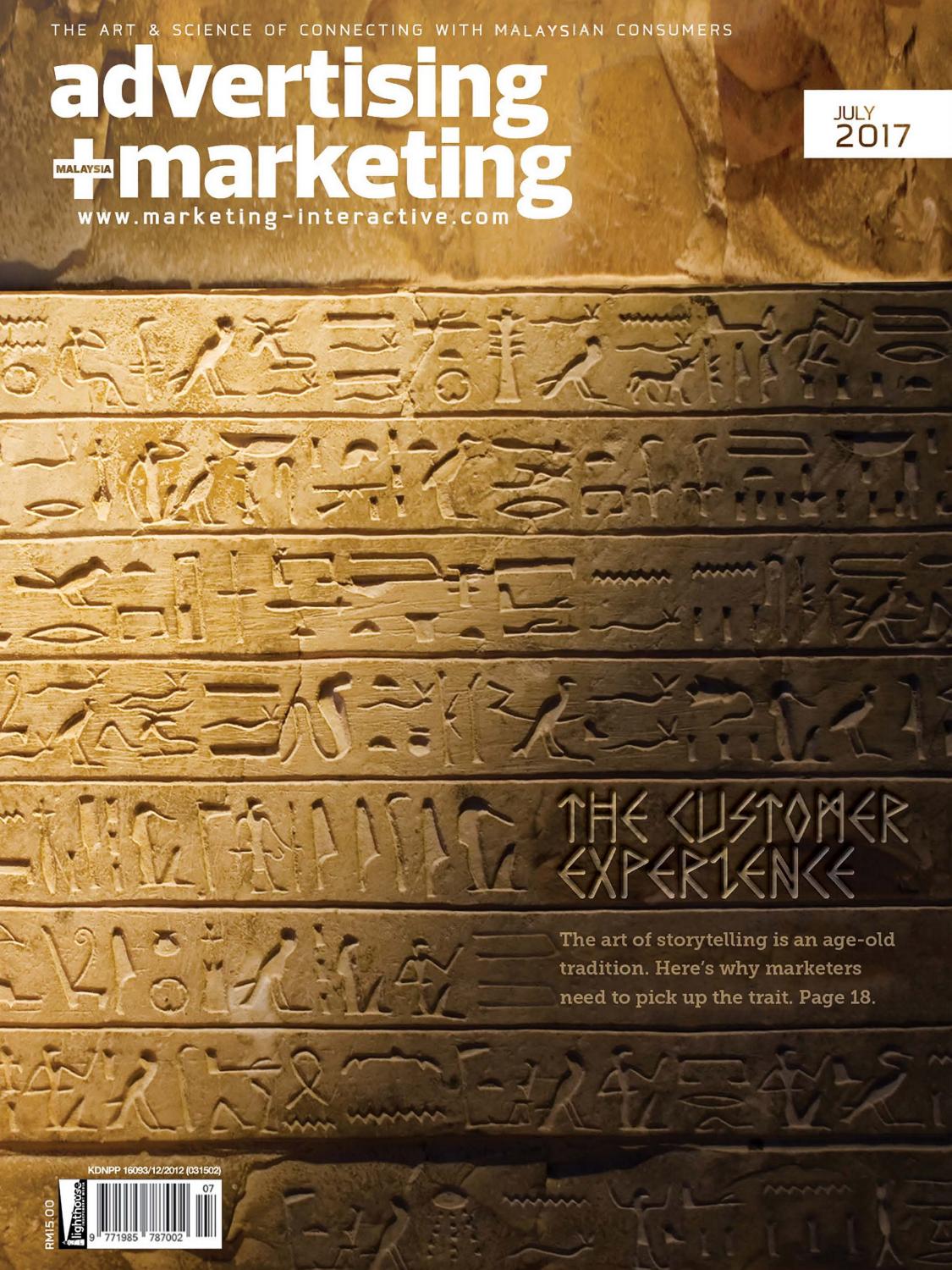 Advertising + Marketing magazine Malaysia, July 2017 by Marketing ...