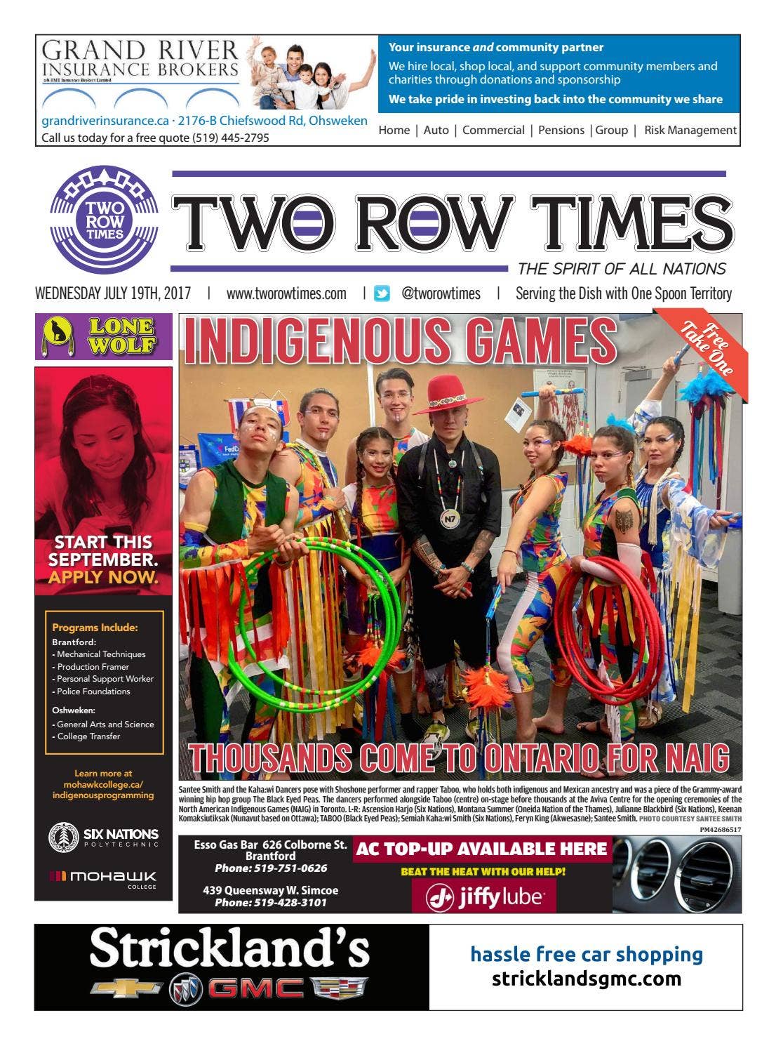 Two Row Times by Two Row Times - Issuu