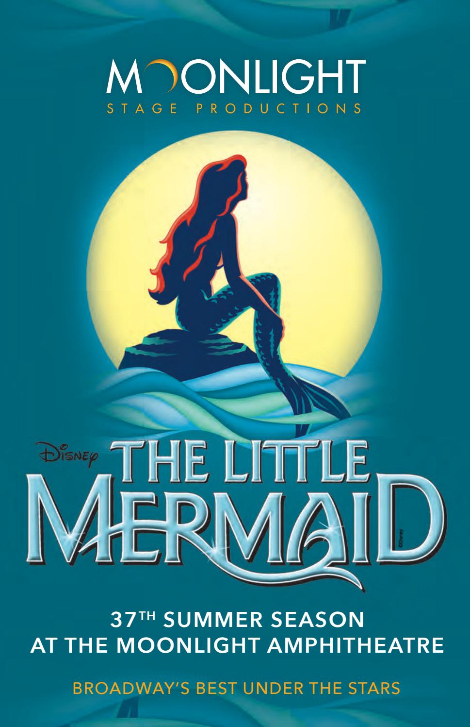 Moonlight Amphitheatre The Little Mermaid Program by Nicole Jasso ...