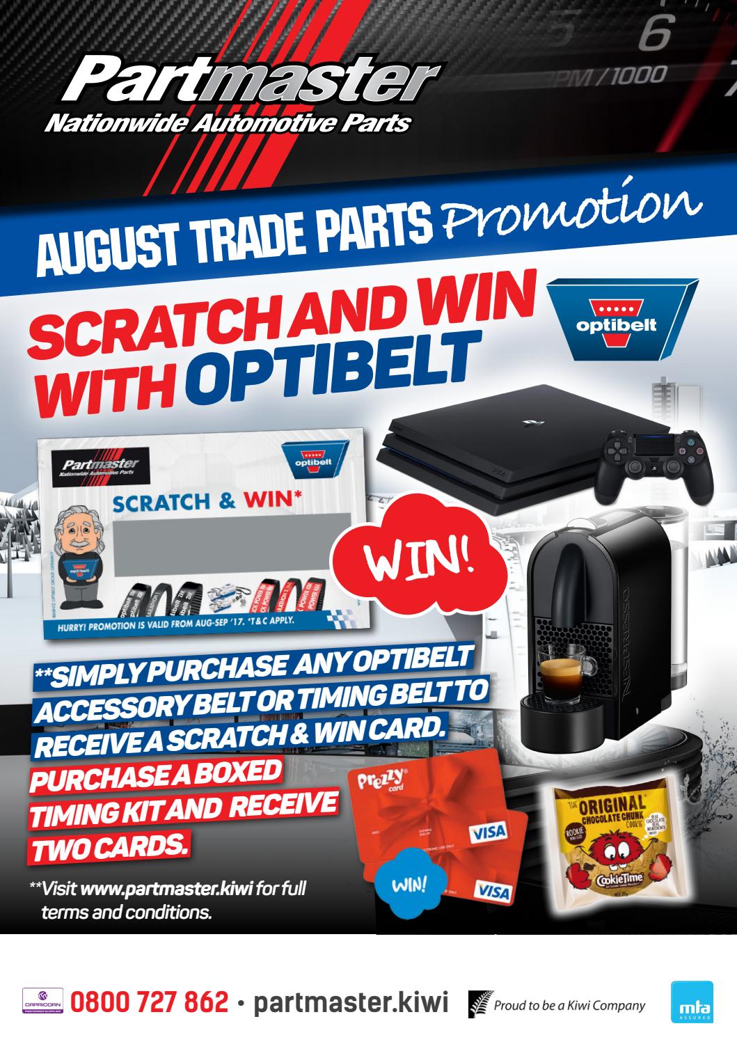 August Trade Parts Promotion by Partmaster - Issuu