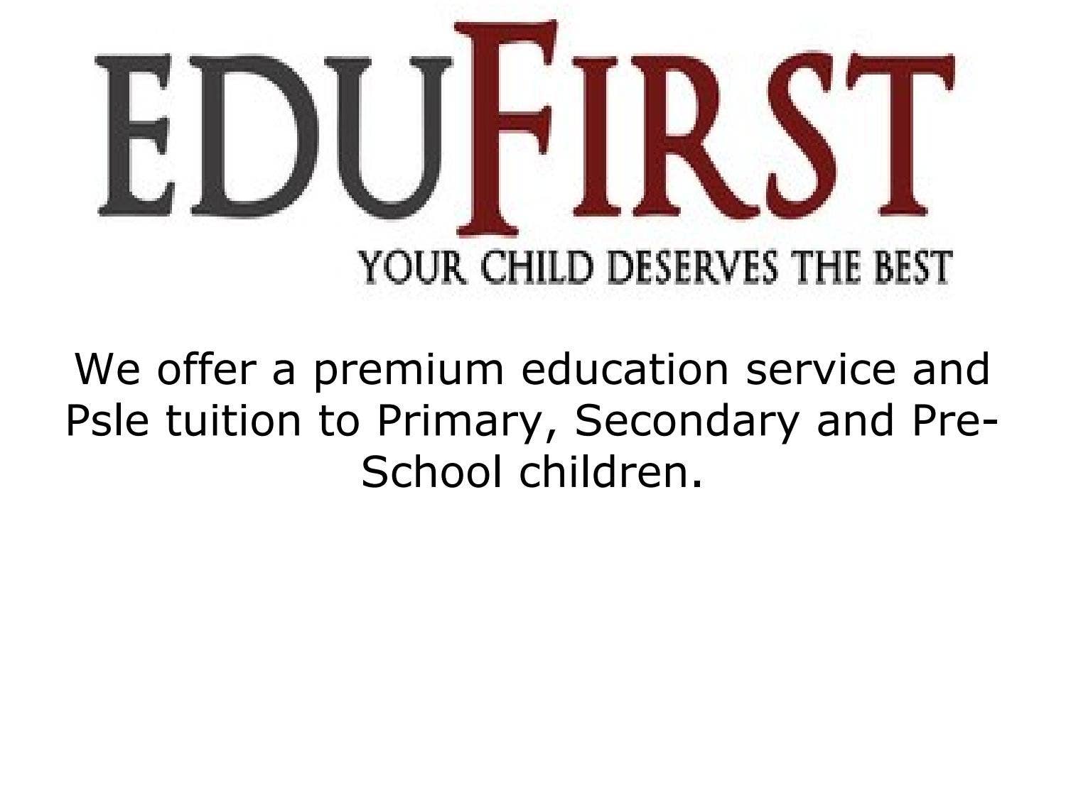 MPM Math and Psle Tuition by EduFirst Learning Centre - Issuu