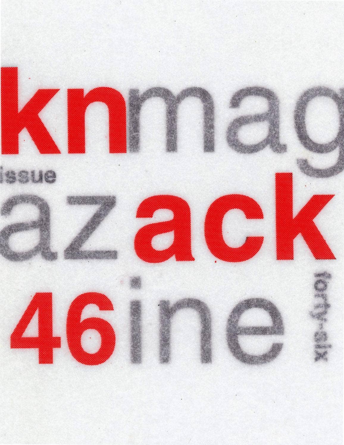 KNACK Magazine #46 by KNACK Magazine - Issuu