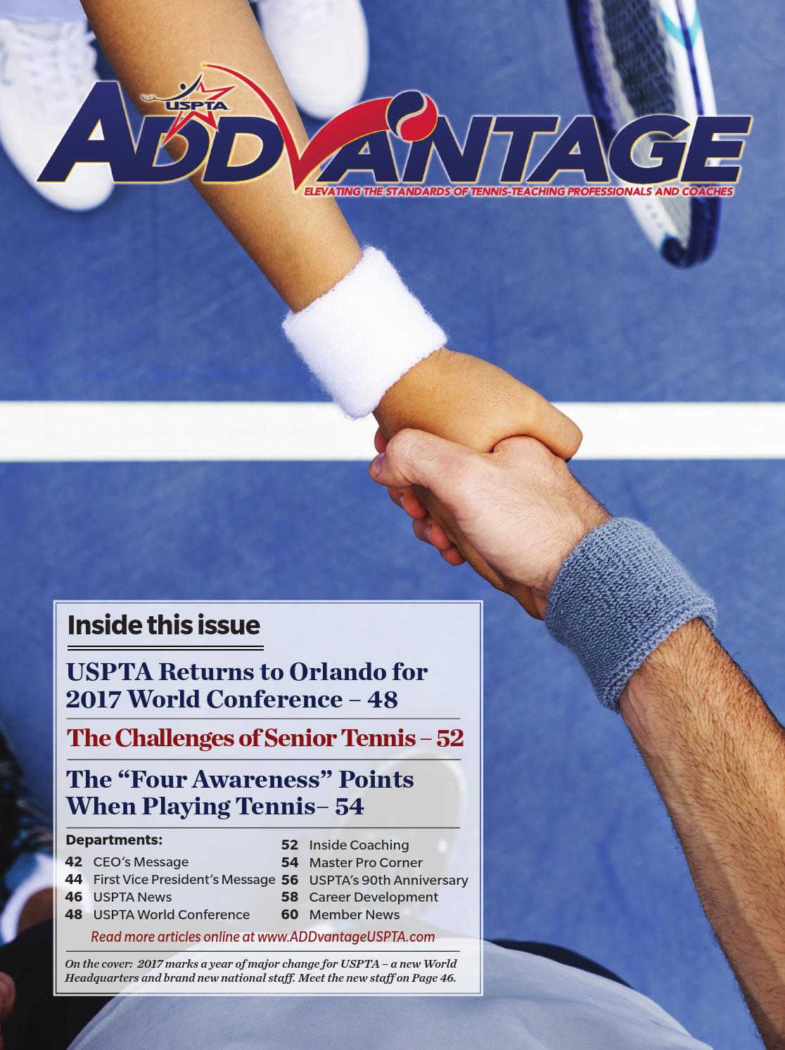 Addvantage 2017 July by USPTA - Issuu