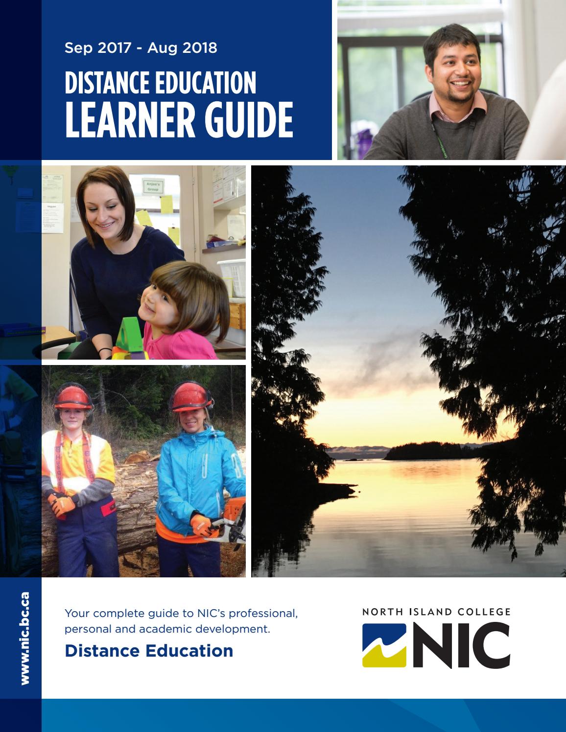 2017/18 NIC Distance Education Learner Guide by North Island College ...