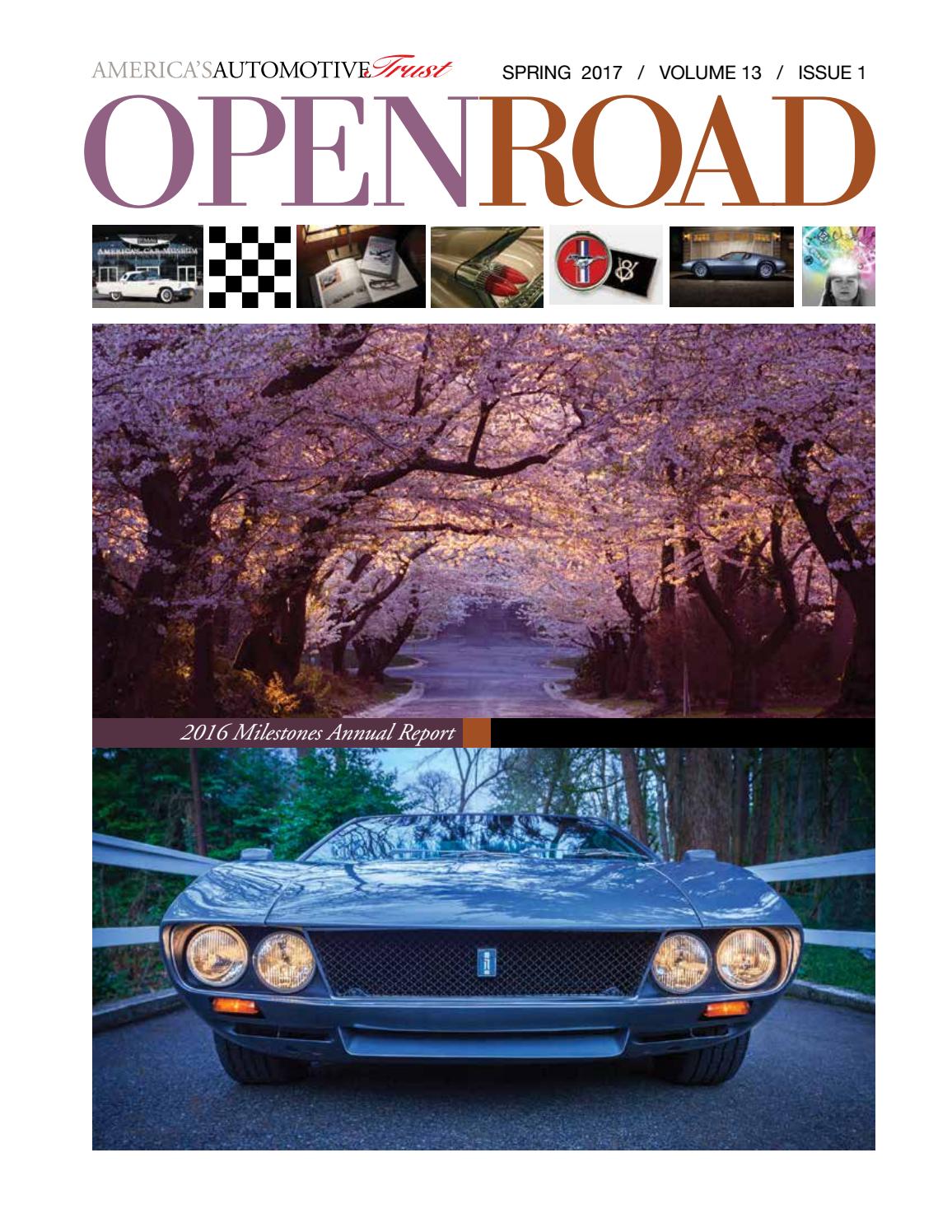 OpenRoad - Spring 2017 - Volume 13 / Issue 1 by America's Automotive ...