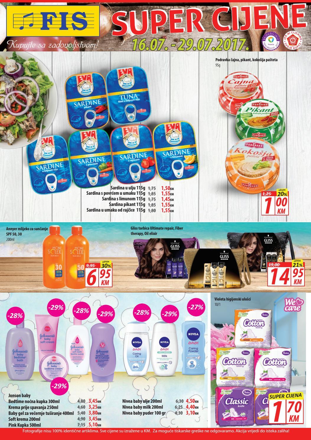 Fis super cijene od 16 29 07 2017 by Catalog.ba - Issuu