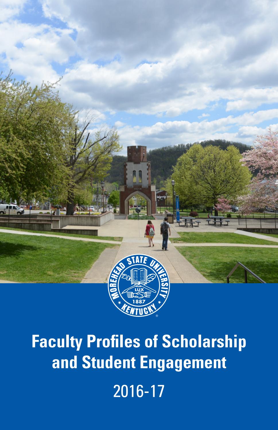 2017 Faculty Highlights by Morehead State University - Issuu