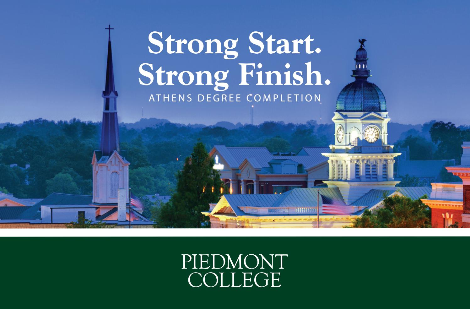 Athens Viewbook by Piedmont University - Issuu