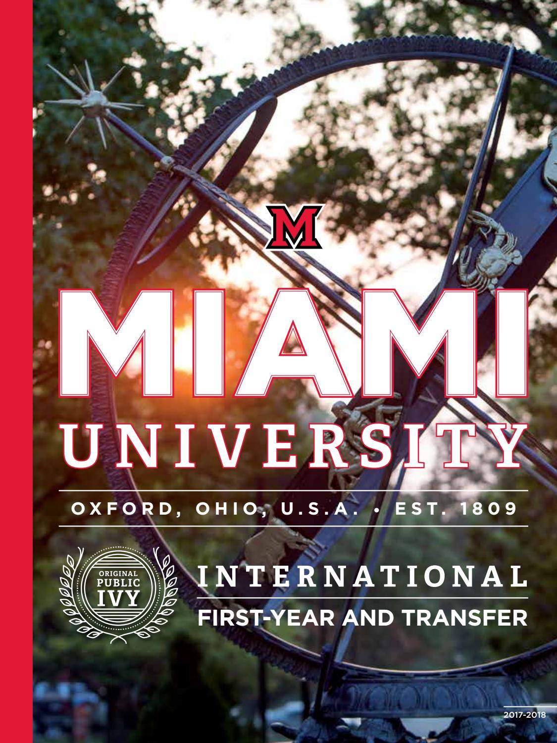 International Viewbook 2017 by Miami University - Issuu