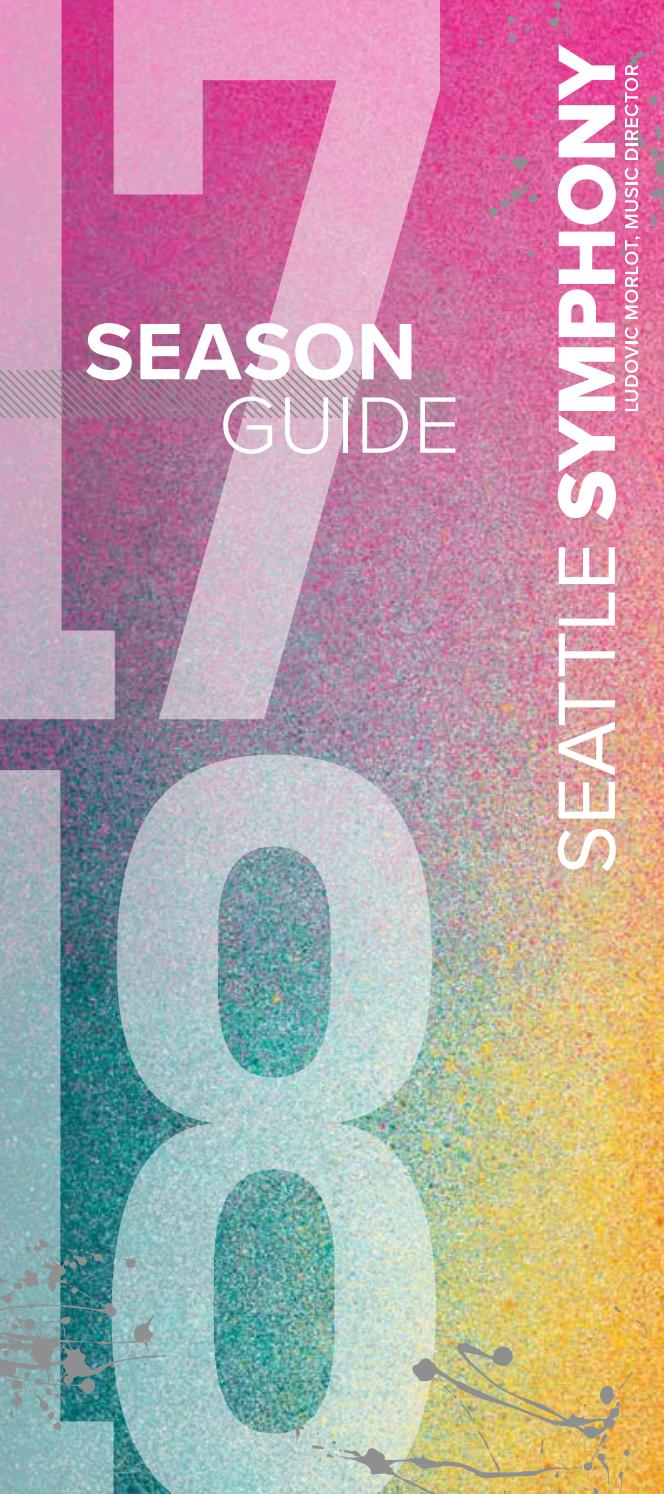 1718 Seattle Symphony Single Ticket Season Guide by Seattle Symphony ...