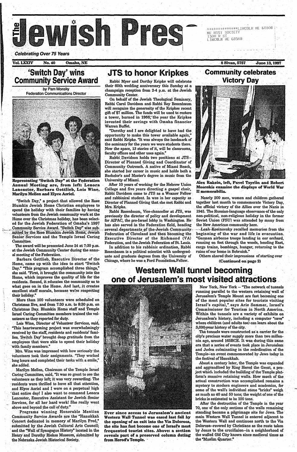 June 13, 1997 by Jewish Press - Issuu