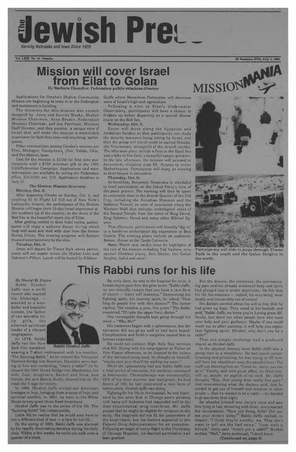 July 1, 1994 by Jewish Press - Issuu