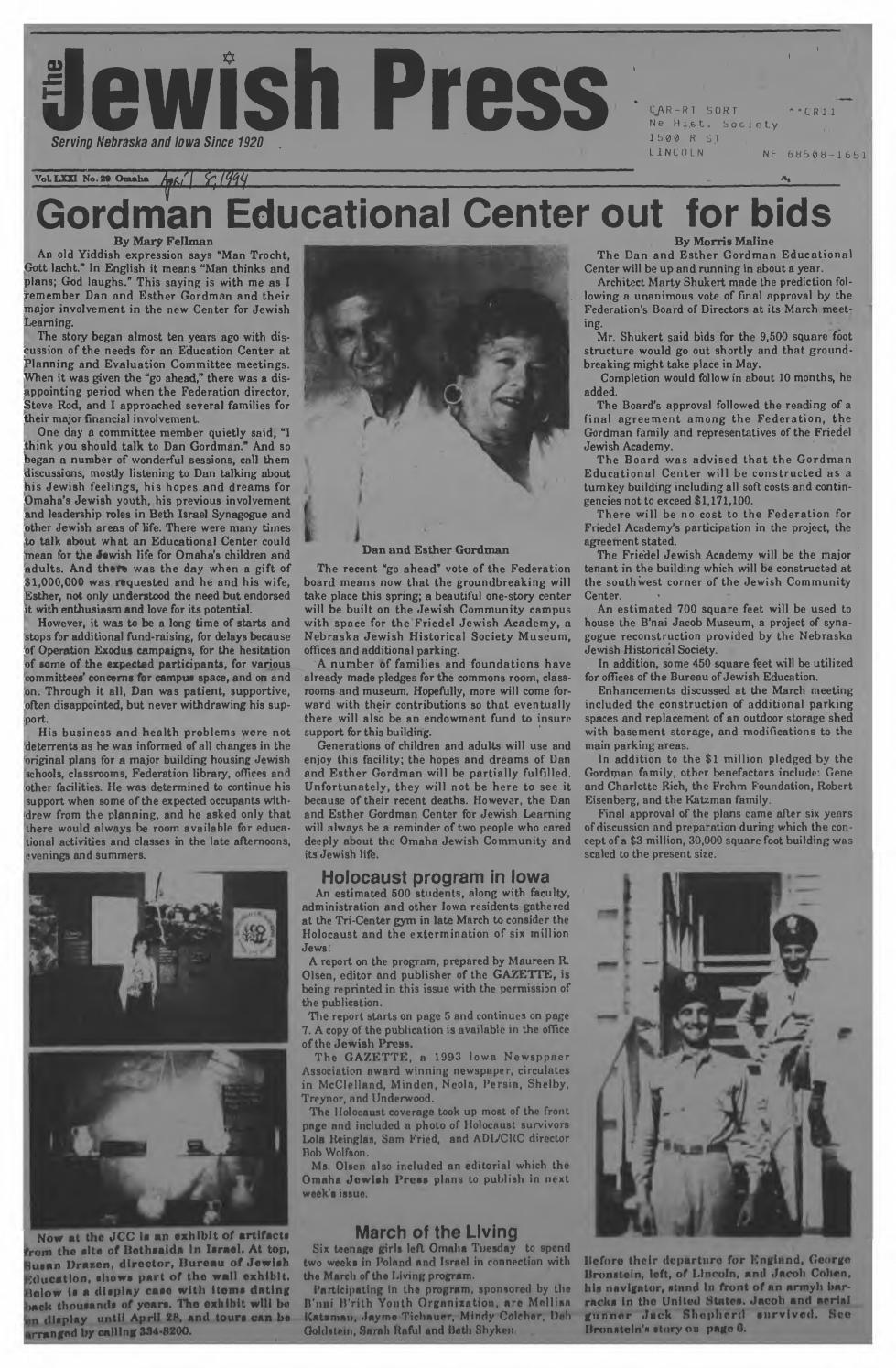 April 8, 1994 by Jewish Press - Issuu