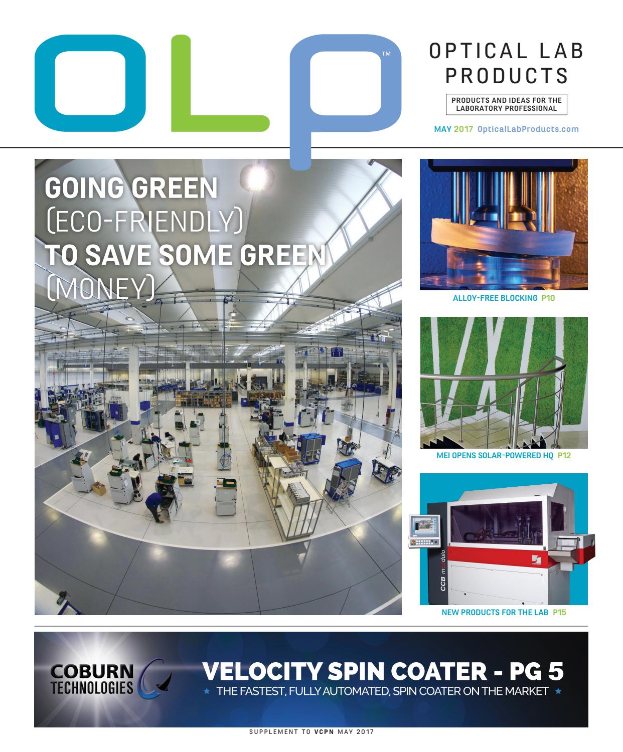 Optical Lab Products May 2017 by First Vision Media Group - Issuu
