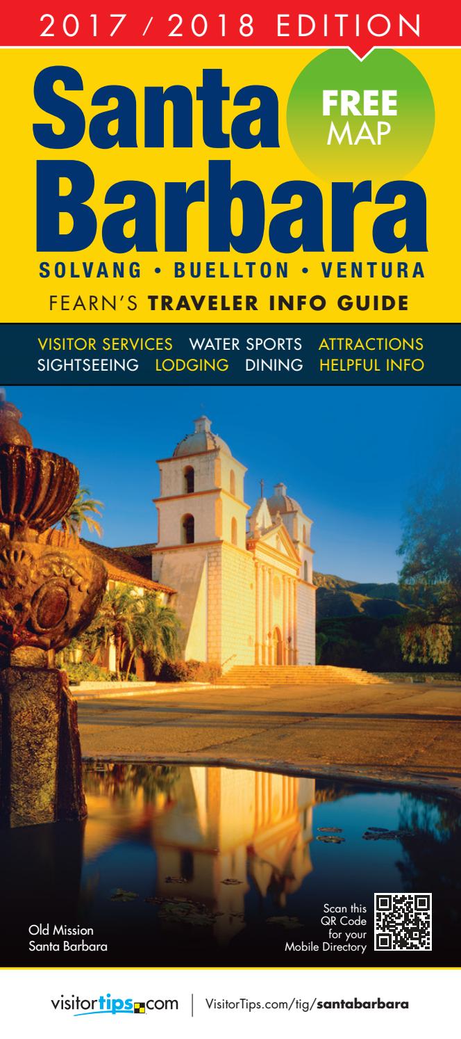 2017 / 2018 Santa Barbara Traveler Info Guide by Certified Folder ...