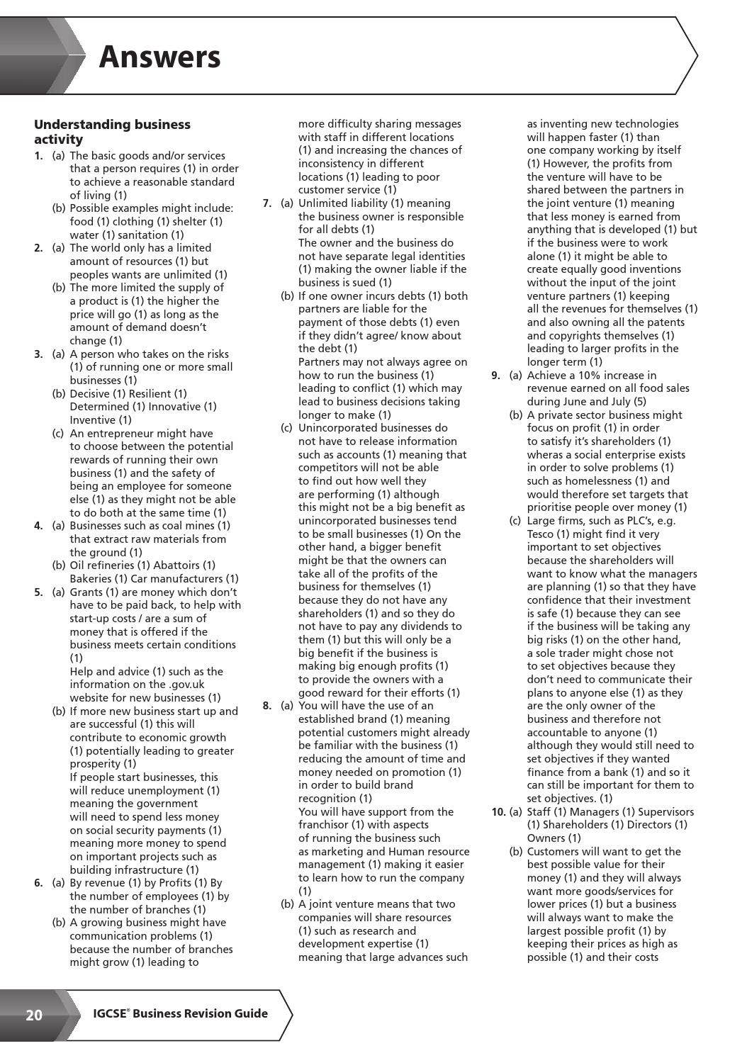 Collins Cambridge IGCSE and Business Studies samples by Collins - Issuu