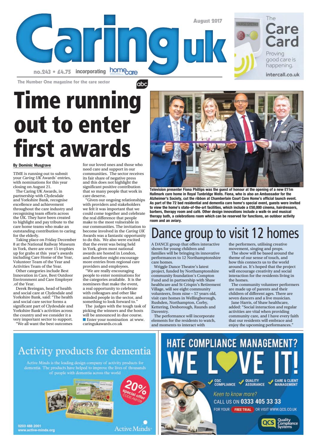 Caring UK August 2017 by Script Media - Issuu