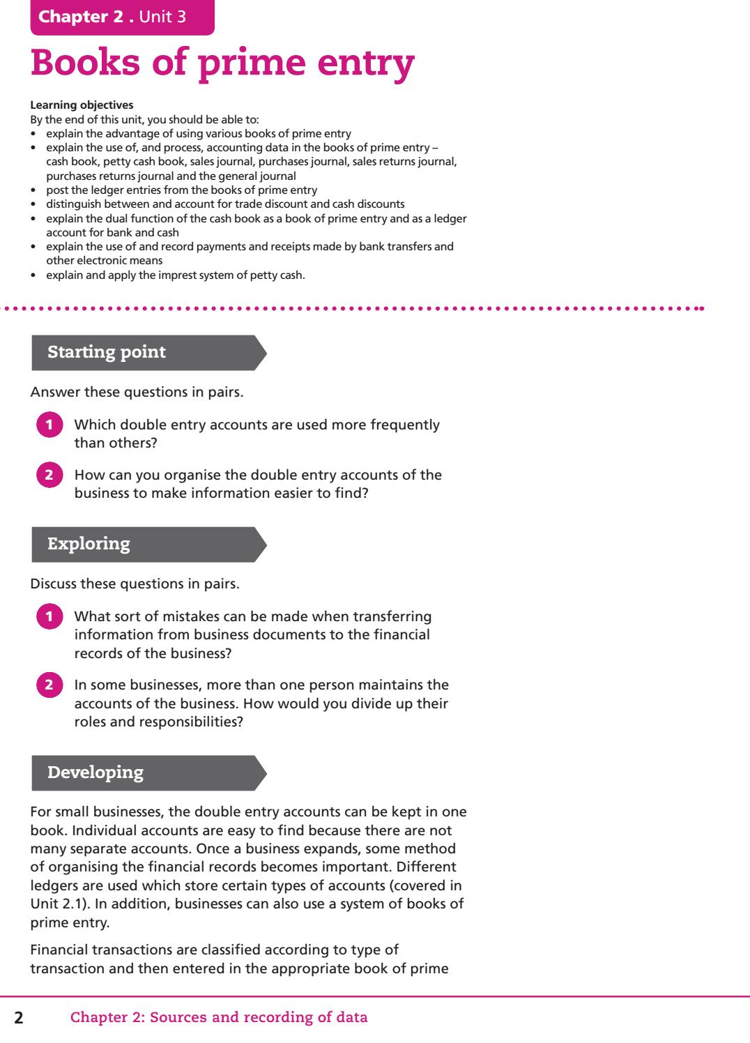 Collins Cambridge IGCSE Accounting Sample By Collins Issuu