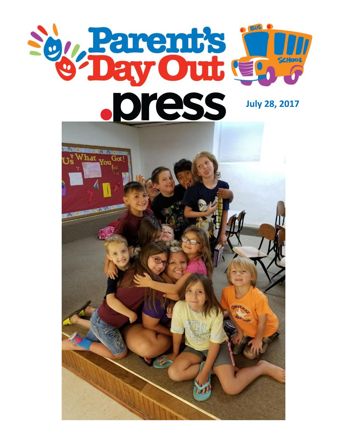 PDO School Age Summer camp 7 28 17 by Dawn Hoffman - Issuu