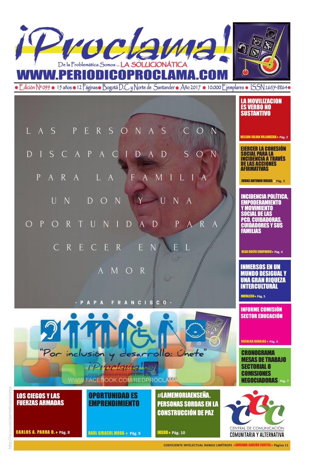 PROCLAMA 99 by PERIÓDICO PROCLAMA - Issuu