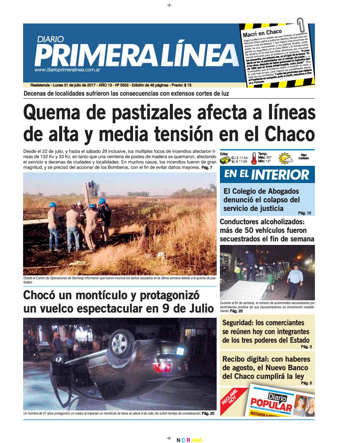 Primera Línea 5302 31 07 17 by Diario Primera Linea - Issuu
