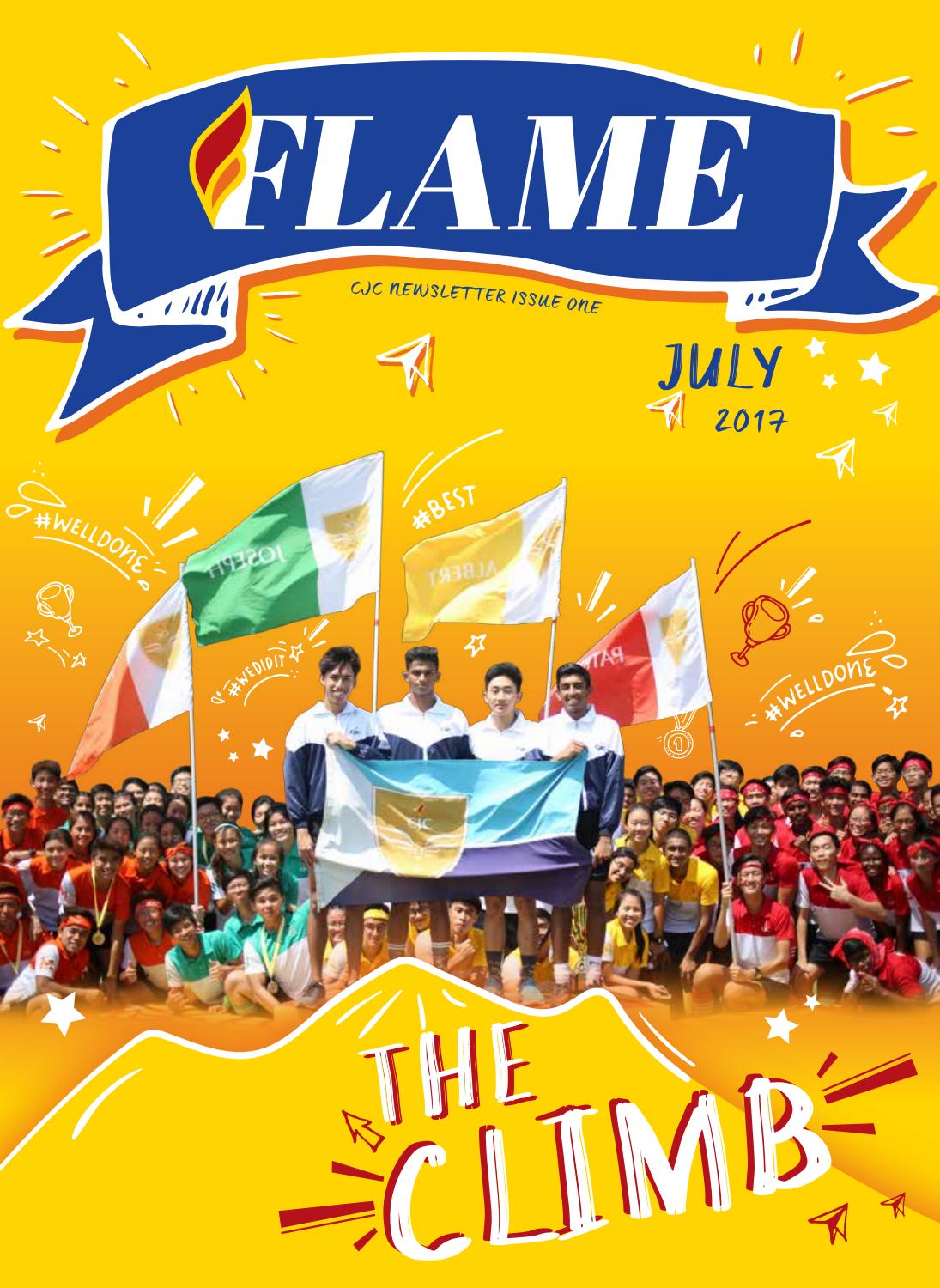 CJC Flame Issue 1 2017 by Catholic JC - Issuu
