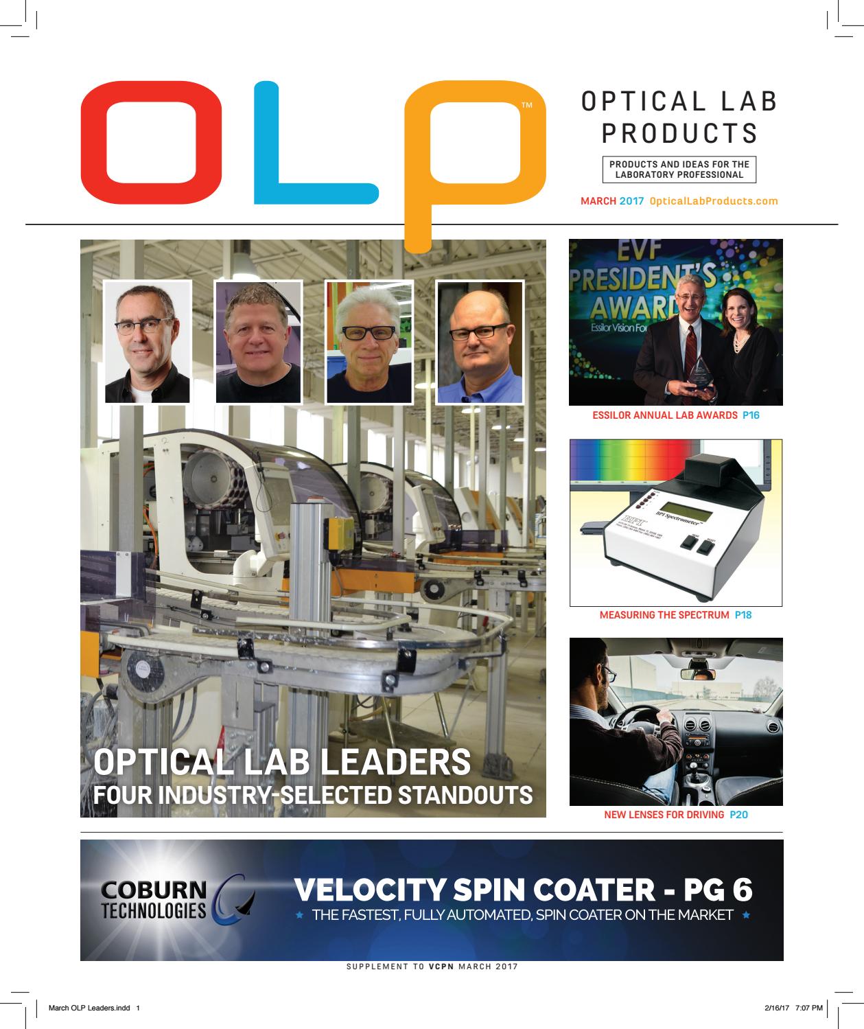Optical Lab Products Mar 2017 by First Vision Media Group - Issuu