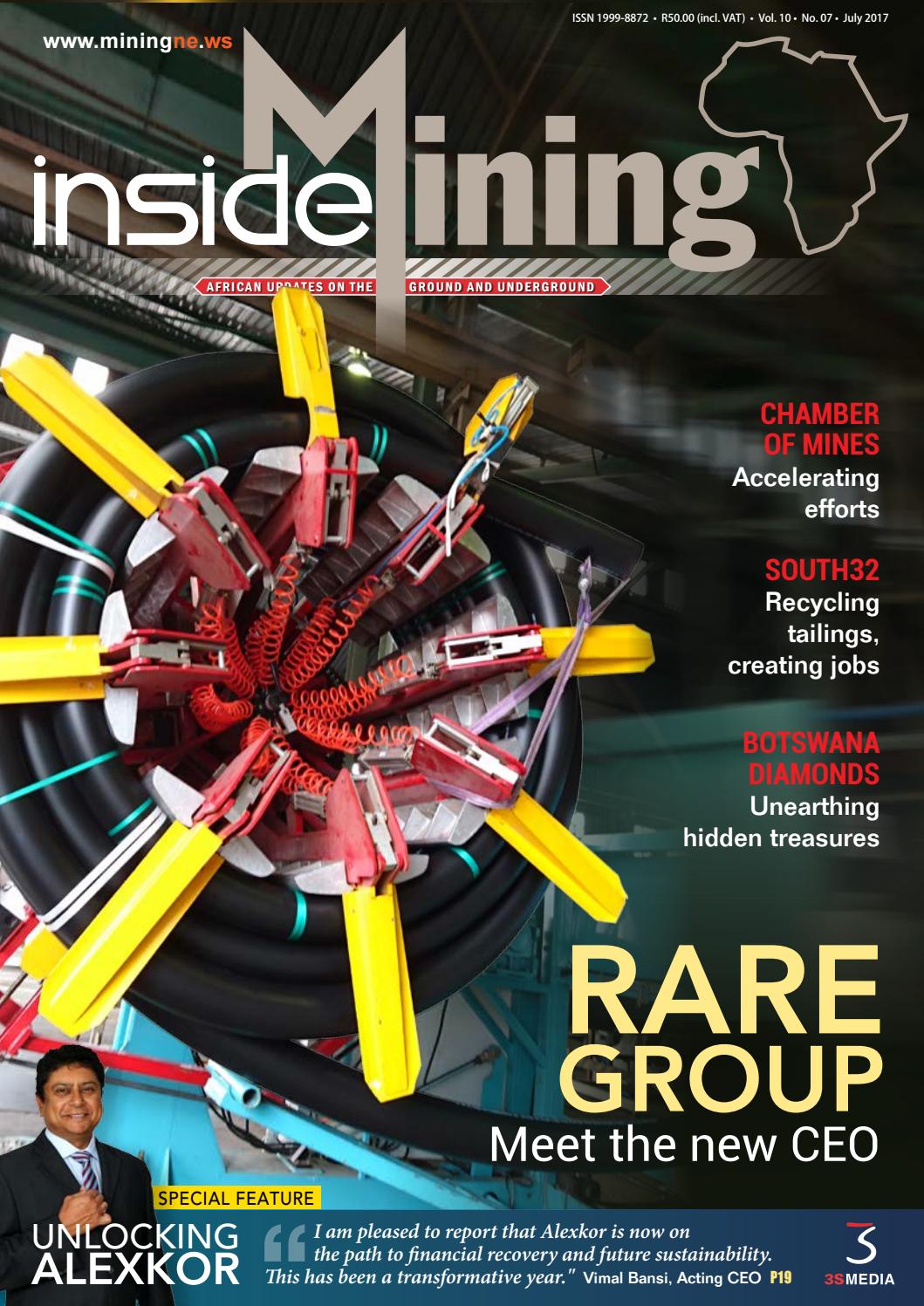 Inside Mining July 2017 by 3S Media - Issuu