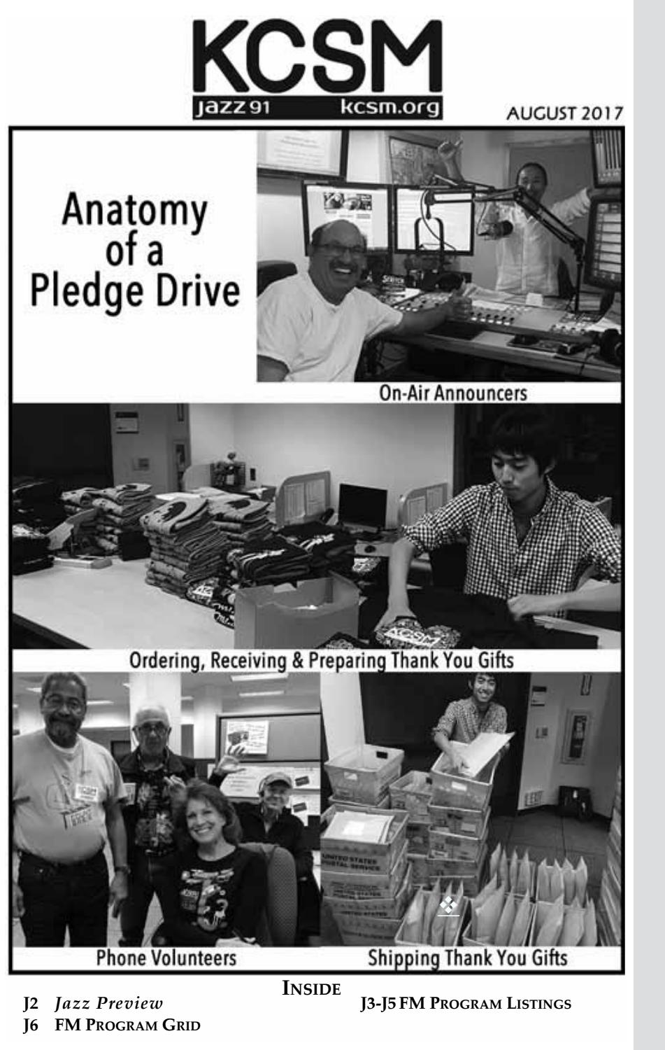 Aug2017 jazzpamphlet issuu by KCSM TV/FM - Issuu