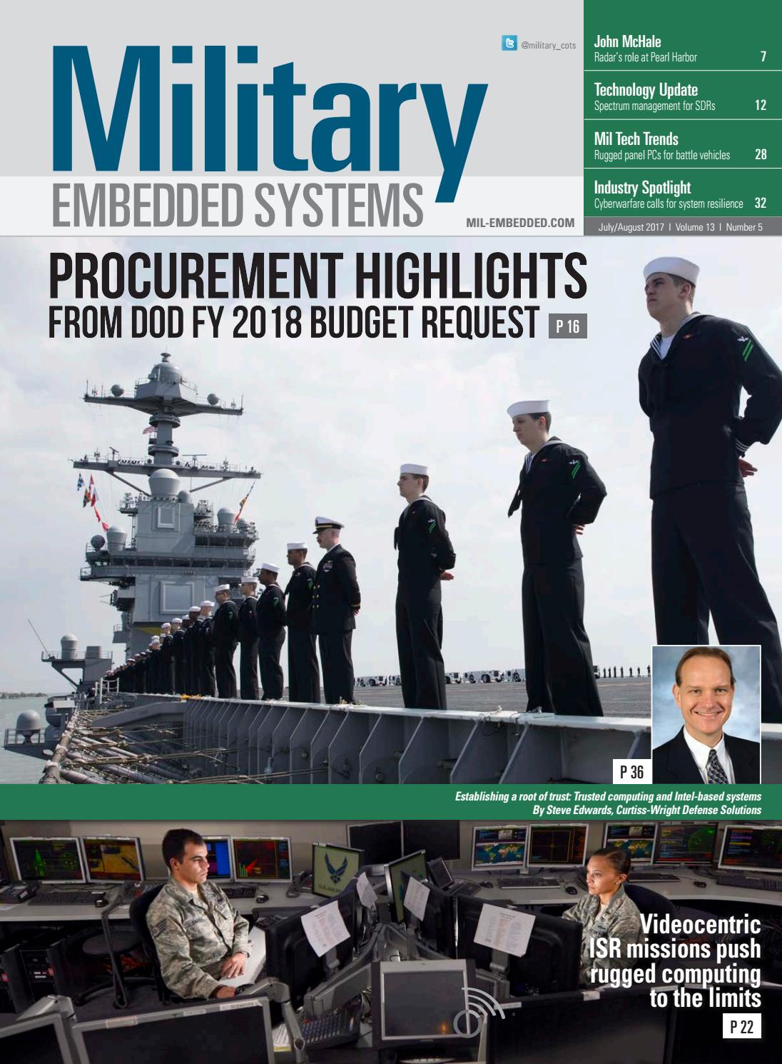 Military Embedded Systems July/August 2017 by OpenSystems Media - Issuu