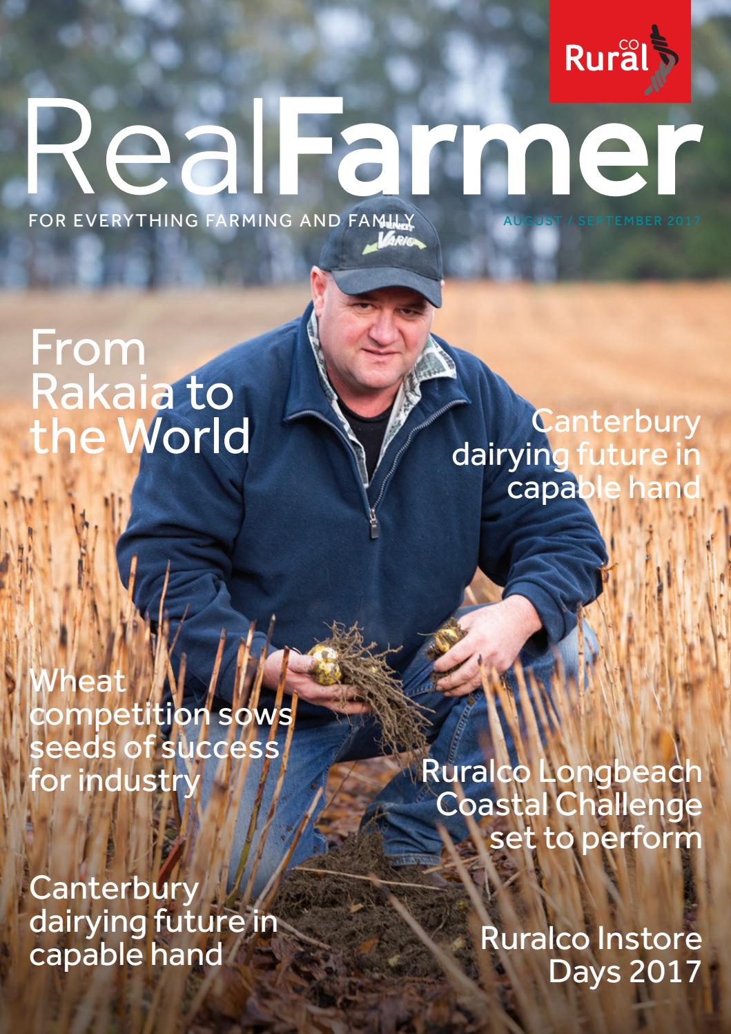 Real Farmer August September 2017 by Ruralco - Issuu