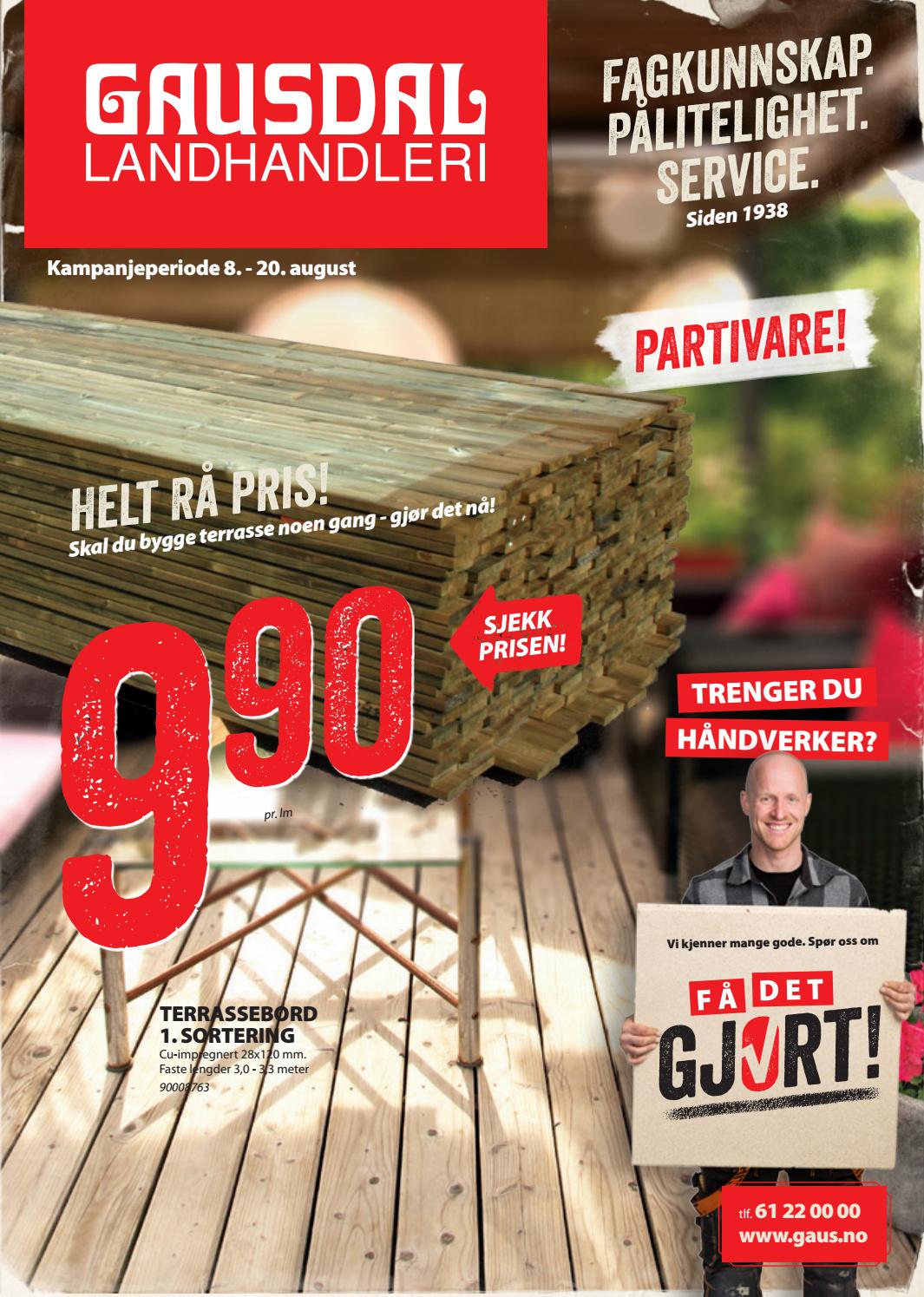 Kampanje fra Landhandleriet 8.-20. august by Gausdal Landhandleri AS ...