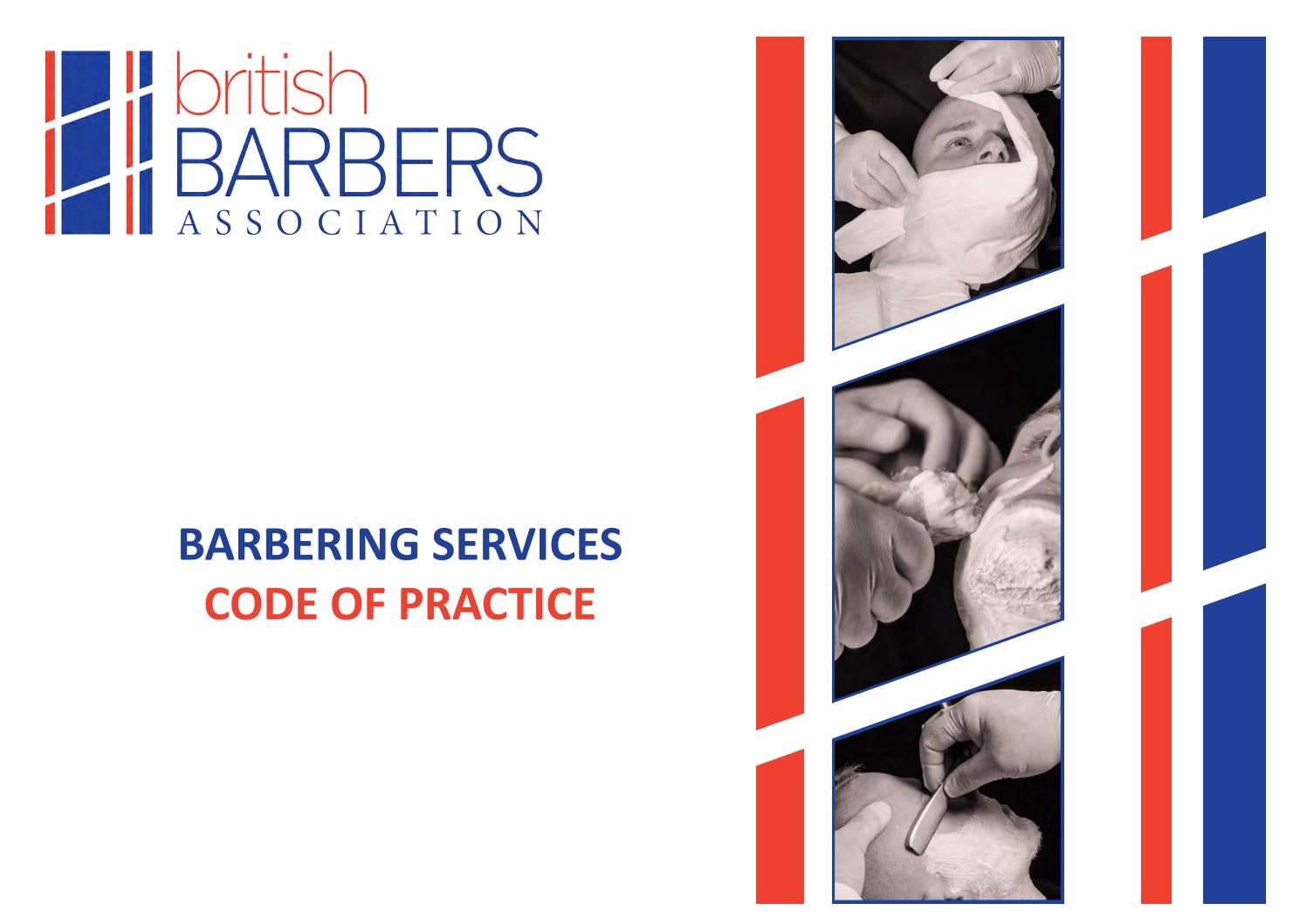 Barbering Services Code of Practice by Cogent Multimedia Ltd - Issuu