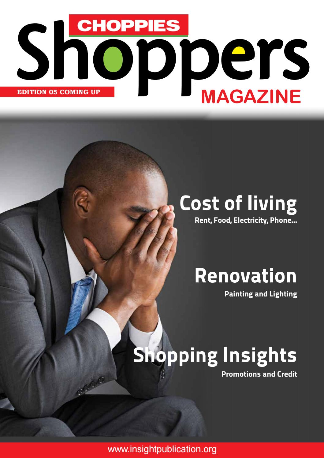 Shoppers magazine Choppies 2017 by INSIGHT PUBLICATIONS - Issuu