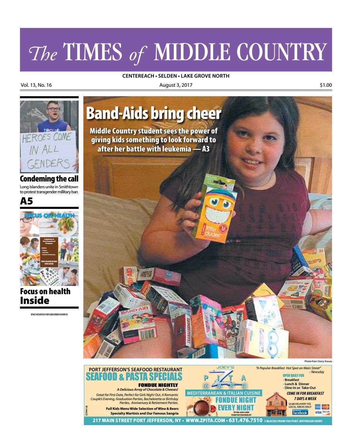 The Times of Middle Country - August 3, 2017 by TBR News Media - Issuu