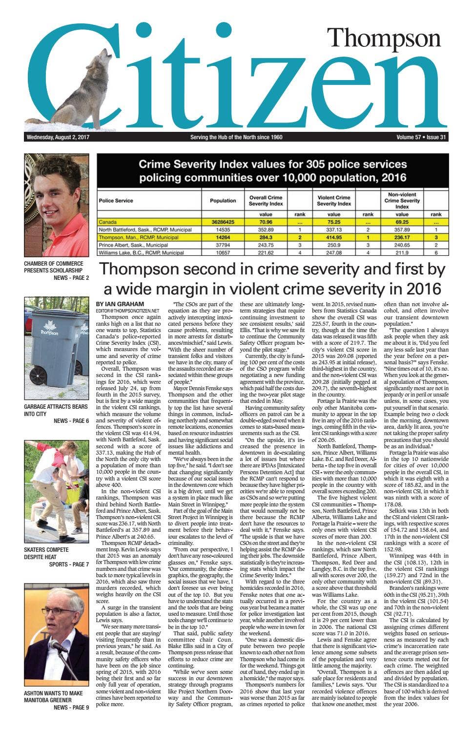 August 2 2017 by Thompson Citizen - Issuu