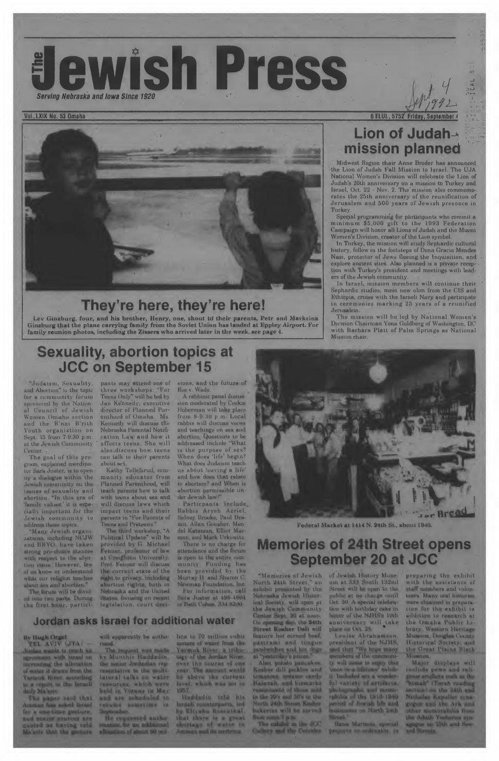 September 4, 1992 by Jewish Press - Issuu